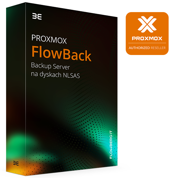 FlowBack© - PROXMOX Backup Server na dyskach NLSAS - Flowberg IT